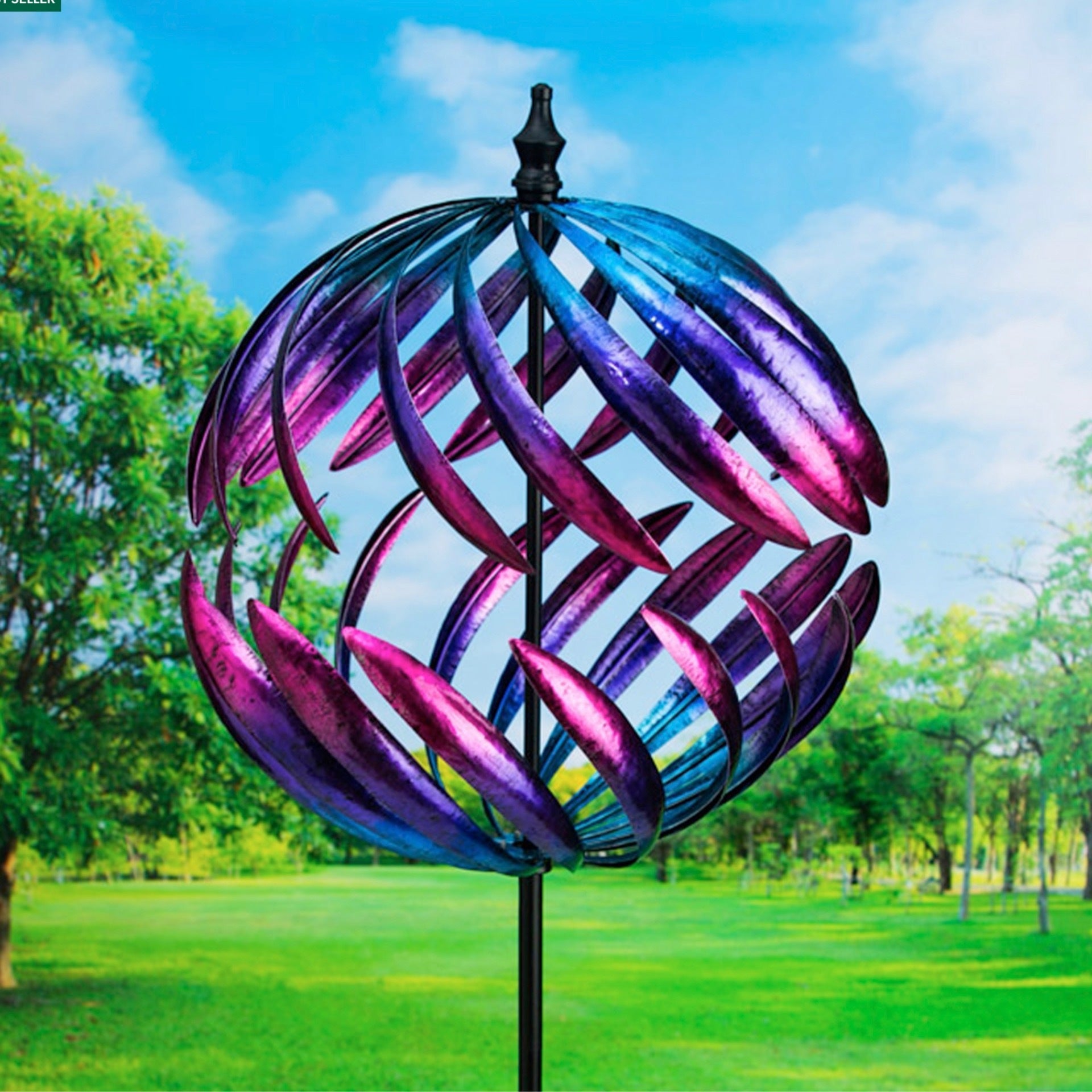 Bold Kinetic Movement Wind Spinner | NOLA Gifts and Decor
