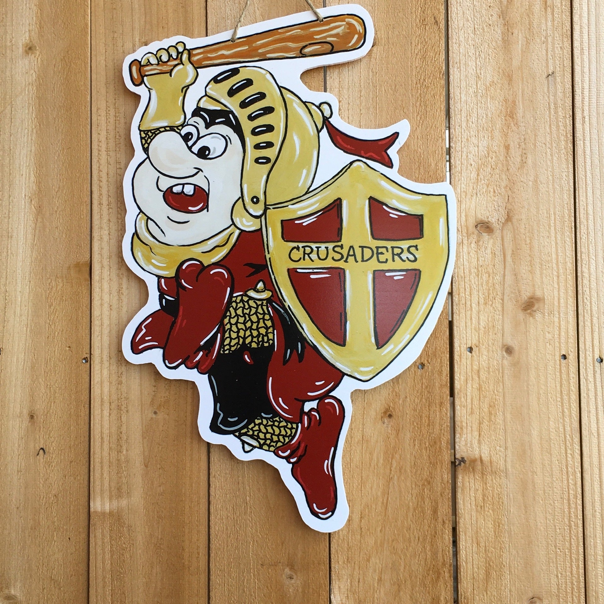Crusader Baseball Logo